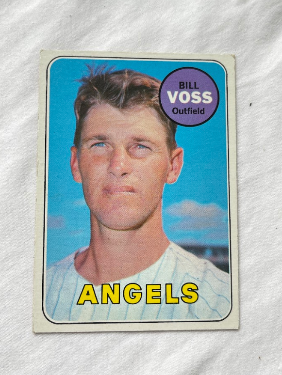 DCC: 1969 Topps Bill Voss California Angels #621 EX-NM Well Centered | eBay