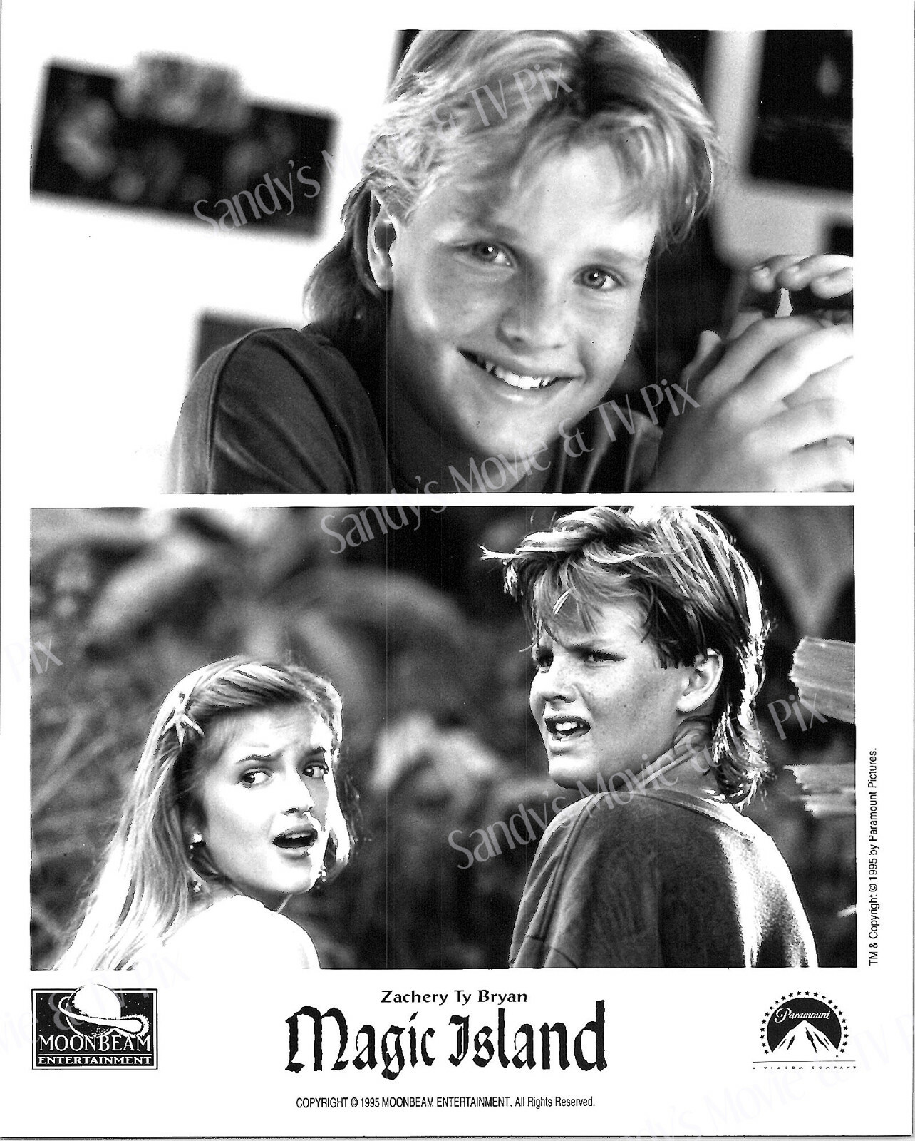 ZACHERY TY BRYAN Terrific ORIGINAL Movie Photo MAGIC ISLAND | eBay