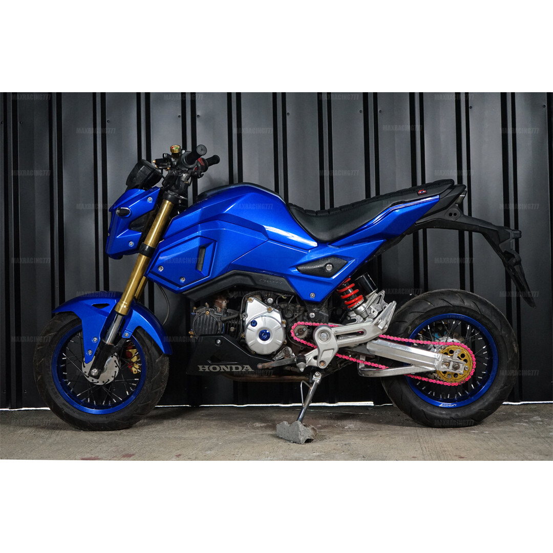 HONDA GROM MSX SF 125 2016-2020 BLUE FULL PLASTIC PANEL FAIRING BELLY ...