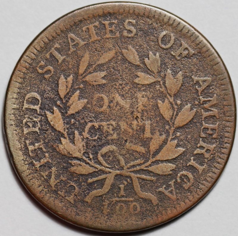 1798 Draped Bust Large Cent - 1st Hair Style - US 1c Copper Coin | eBay
