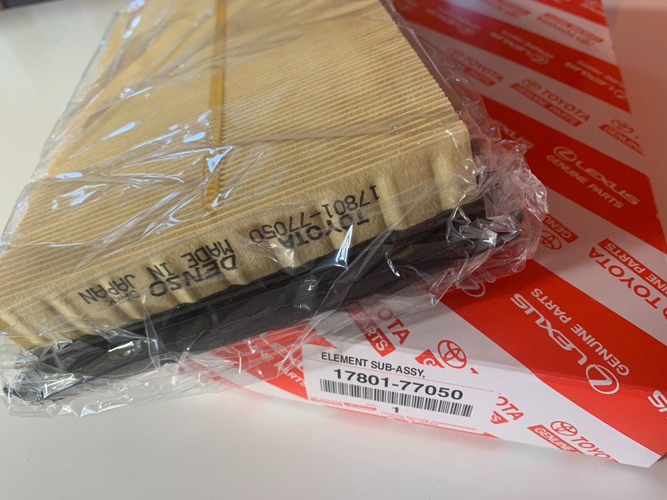 Toyota Engine Air Filter 17801-77050 CA12289 Camry, Corolla, RAV4 ...