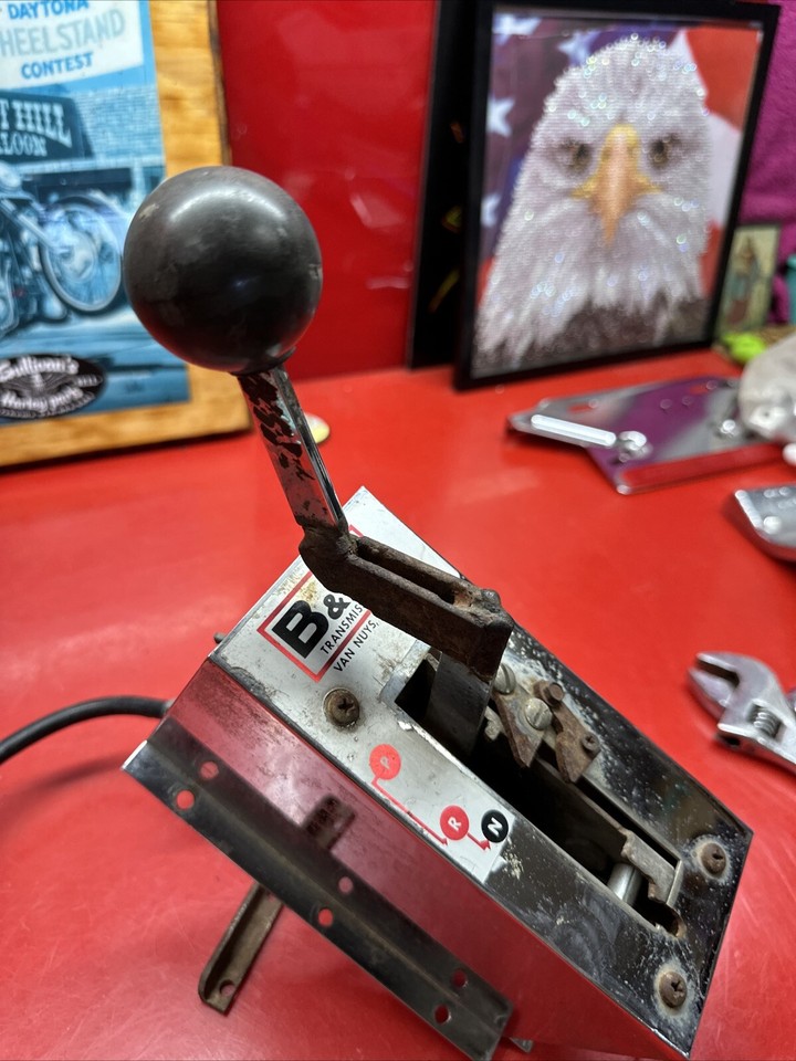 Hot Rod Drag Car B&M Shifter Gasser 60’s Automatic Shift Transmission ...