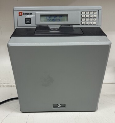 Time Clocks - Simplex Time Recorder