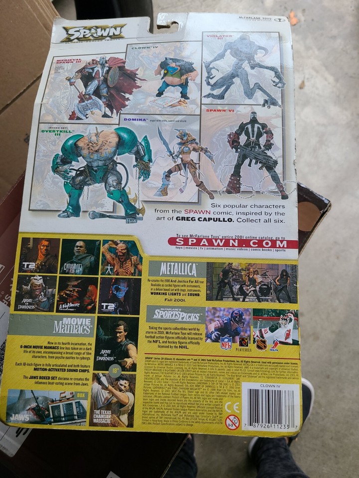 CLOWN IV Spawn Classic Series 20 McFarlane Toys Action Figure Greg ...