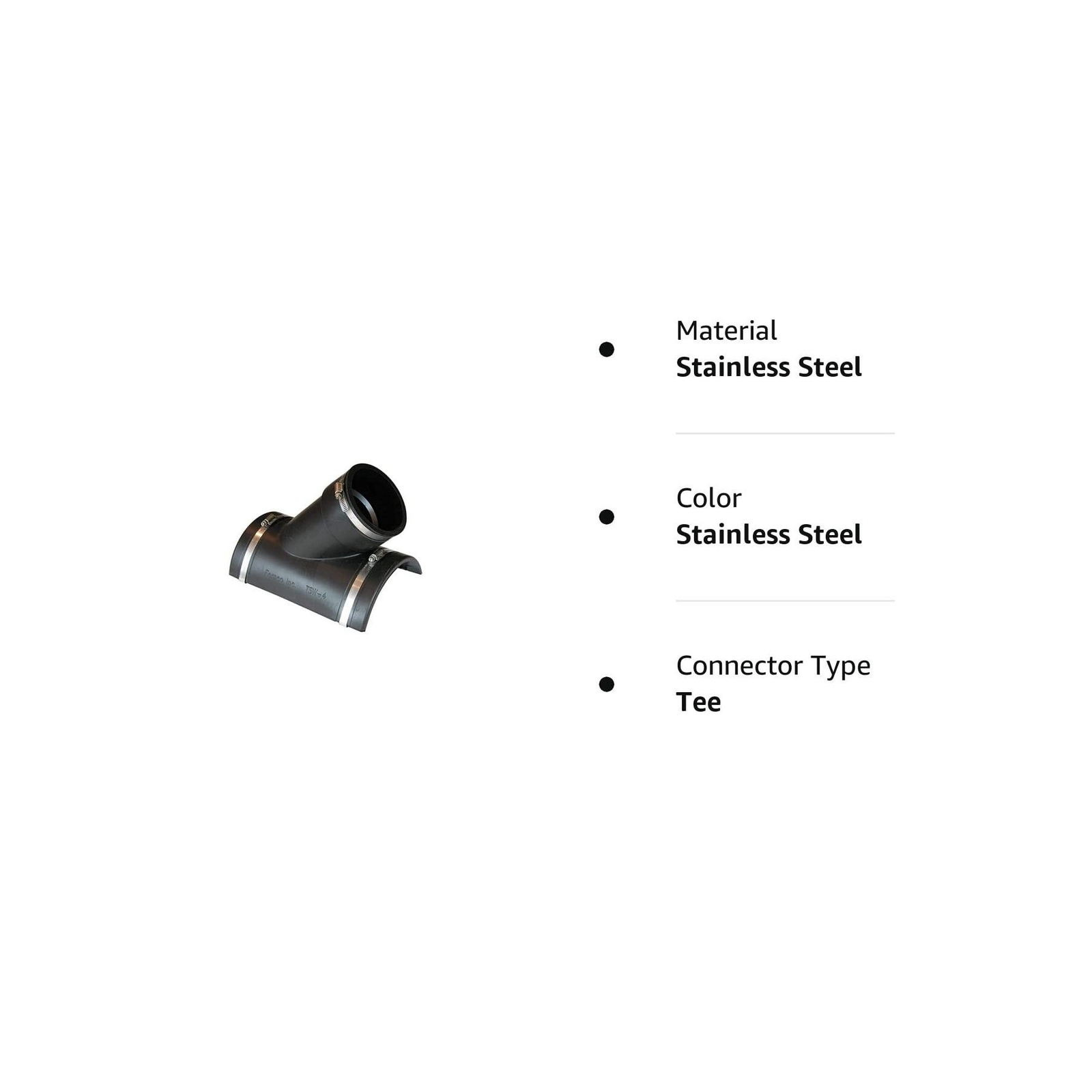 Flexible Tap Saddle Wye, for Pipe Size 4" | eBay