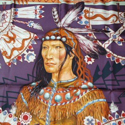 HERMÉS CARRÉ WA KO NI COSMONOGIE APACHE | eBay.de