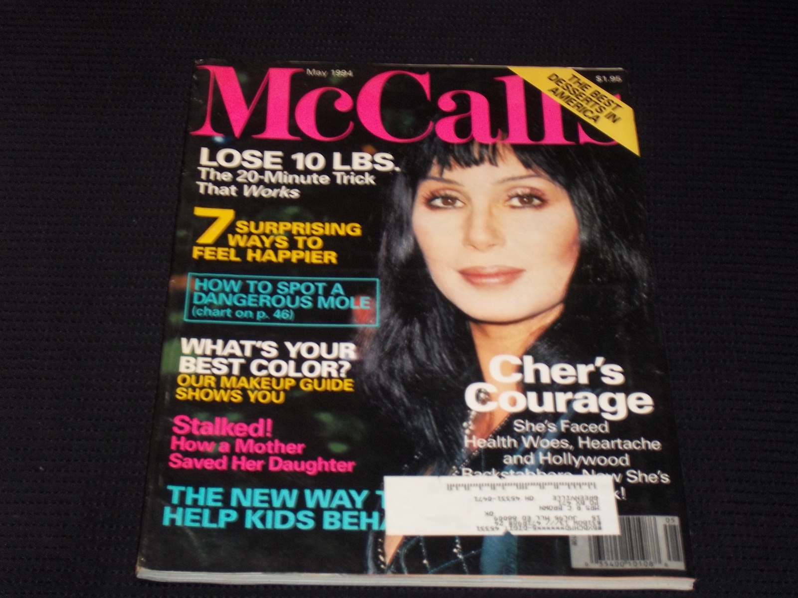 1994 MAY MCCALL'S MAGAZINE - CHER FRONT COVER - E 483 | eBay