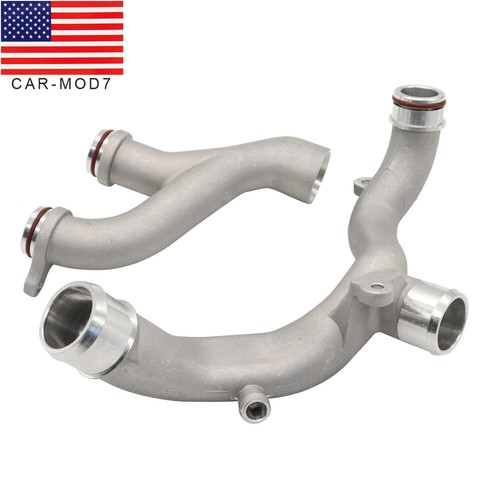 For Jaguar Land Rover Coolant Pipe Metal 3.0L V6 5.0 V8 Supercharged ...
