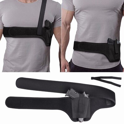 Tactical Gun Holster Shoulder Waist Concealed Carry Pistol Pouch ...