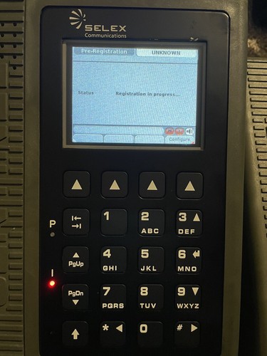 Selex Sentinel IP Phone Rare UKSF Comms Field Phone Military British ...