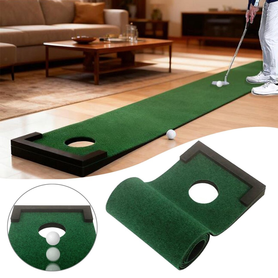 Golf Putting Mat Professional Putting Green Indoor for Park Backyard ...