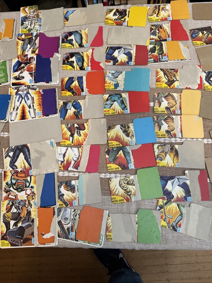 1980’s G.I. Joe File Cards, Miscellaneous Assortment (Lot of 77) | eBay