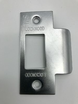 Lockwood Satin Chrome Strike plate Door Lock Latch Striker 530 930 ...