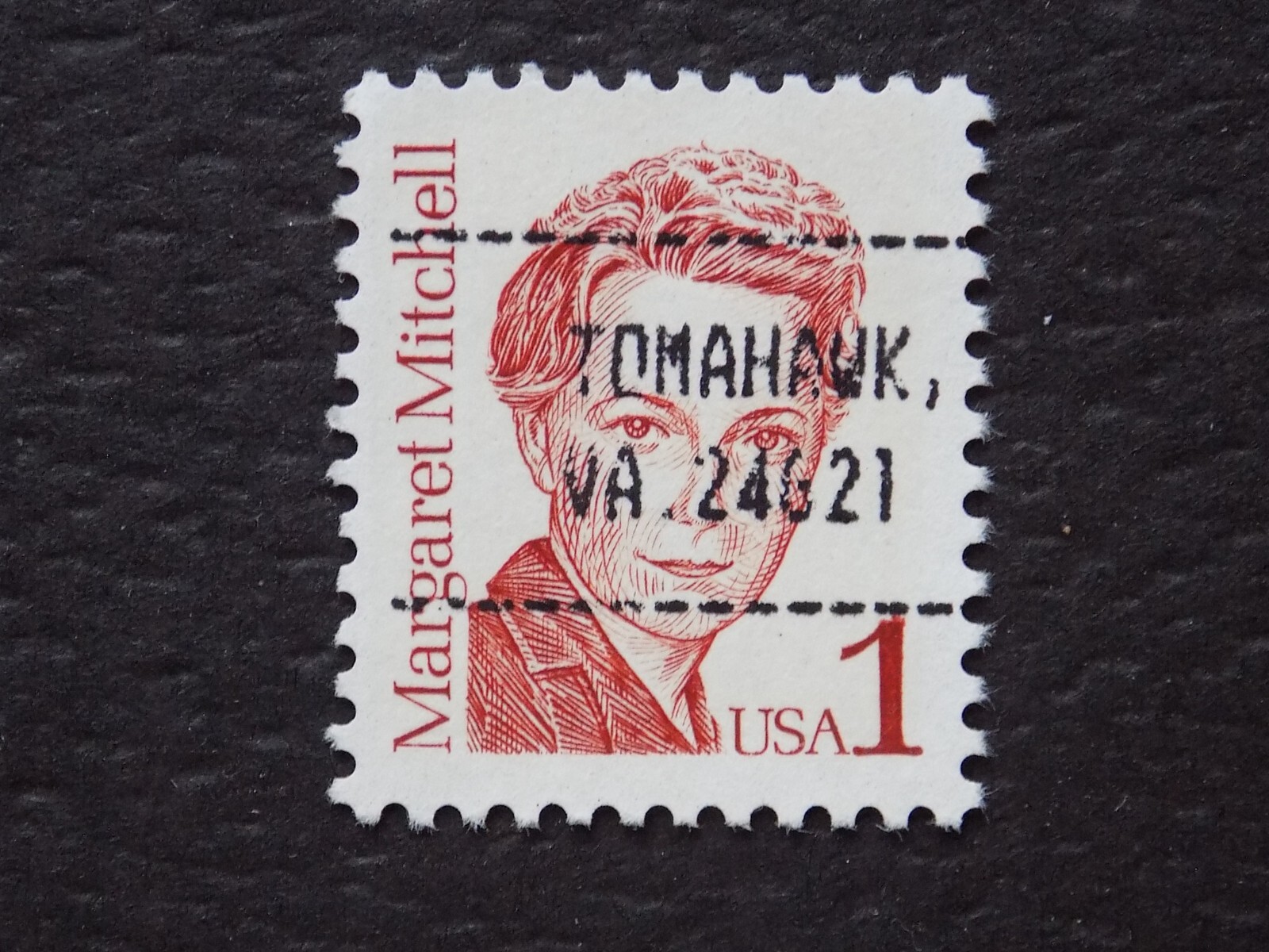 (1) USED U. S. DEFIN. precan. stamp-W/A TOMAHAWK, VA PC-1 C MITCHELL | eBay