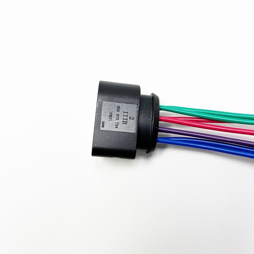 8 PIN 8D0973734 Connector Housing Plug Harness For VW AUDI A6 09-12 | eBay