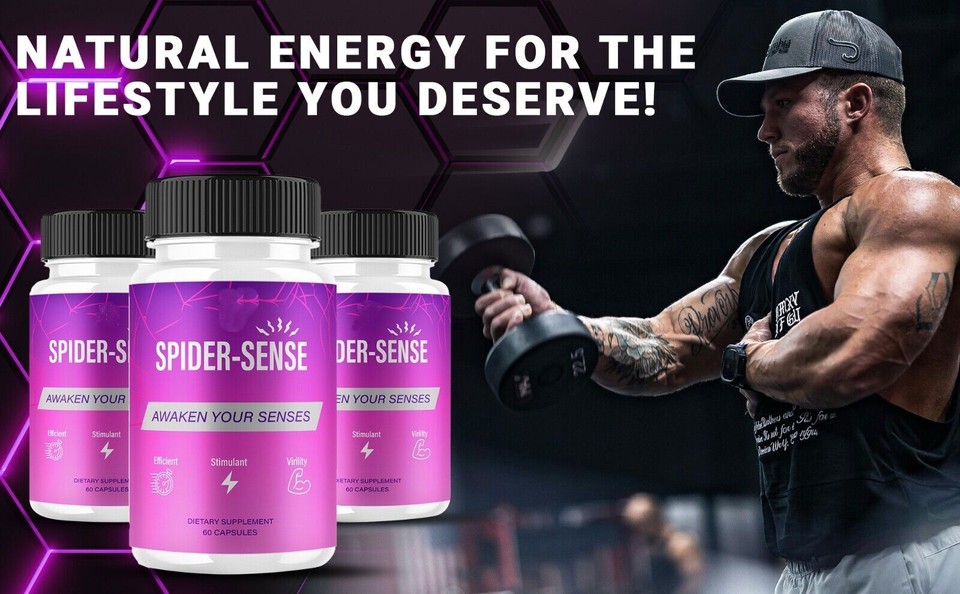 Spider-Sense Male Enhancement Capsules-Energy & Stamina, 60 Count | eBay