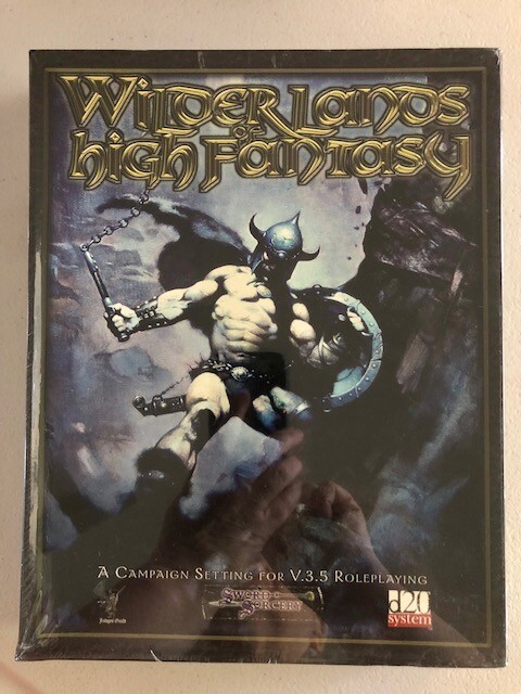 Wilderlands of High Fantasy D20 Box Set 3.5 Ed. Dungeons & Dragons ...
