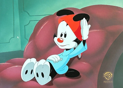 WAKKO rare ANIMANIACS cel W15 De-Zanitized WB with COA!! | eBay