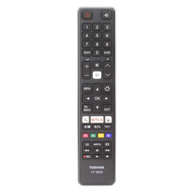 Genuine Toshiba 3D Netflix Remote Control For 55U6763DB for sale online ...
