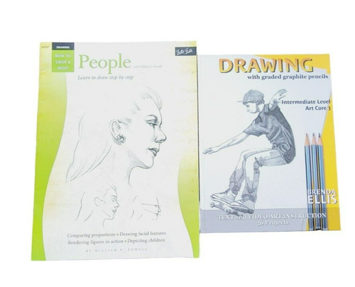 Intermediate Level Art Core 3 Drawing With Graded Graphite Pencils Book ...