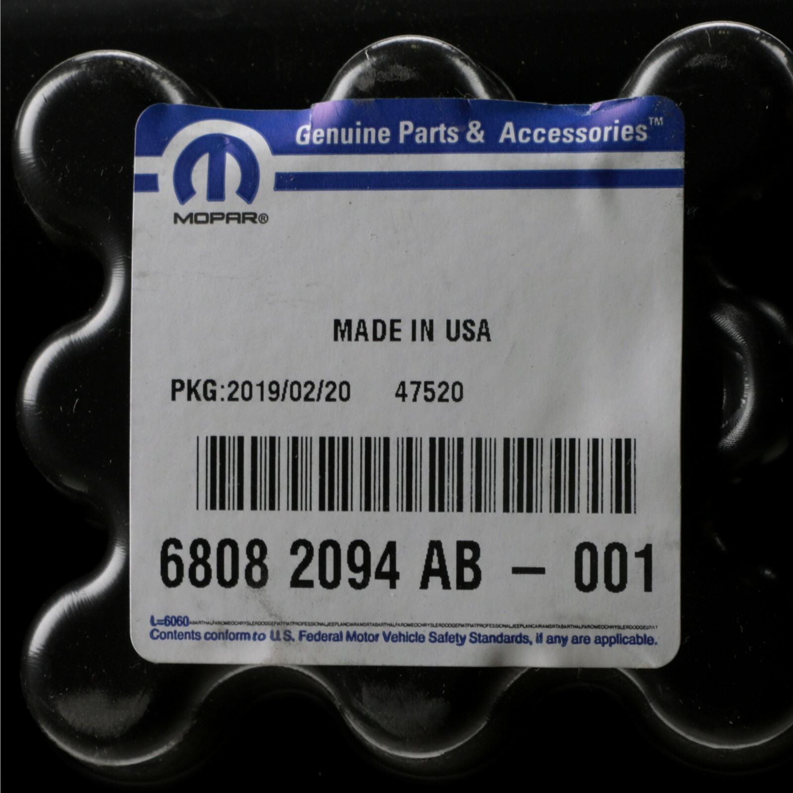 Bumper Impact Absorber Mopar 68082094AB for sale online | eBay