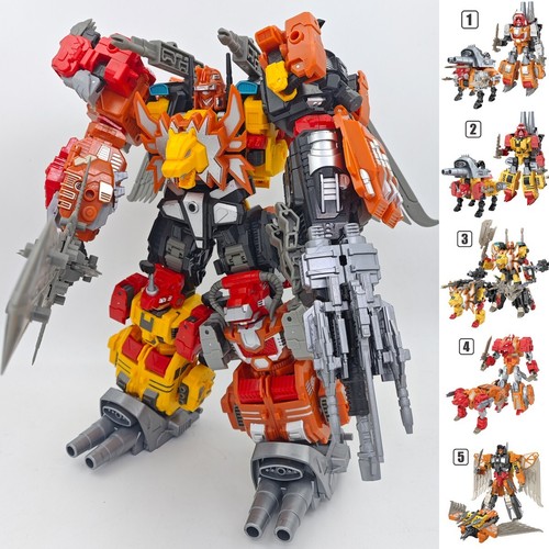 5 IN 1 Predacons Combiners Wars KO Transformers Predaking G1 30cm NoBox ...