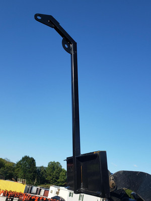 Tree Boom Pole Material Jib Hoist Fits Mini Skid Steer | eBay