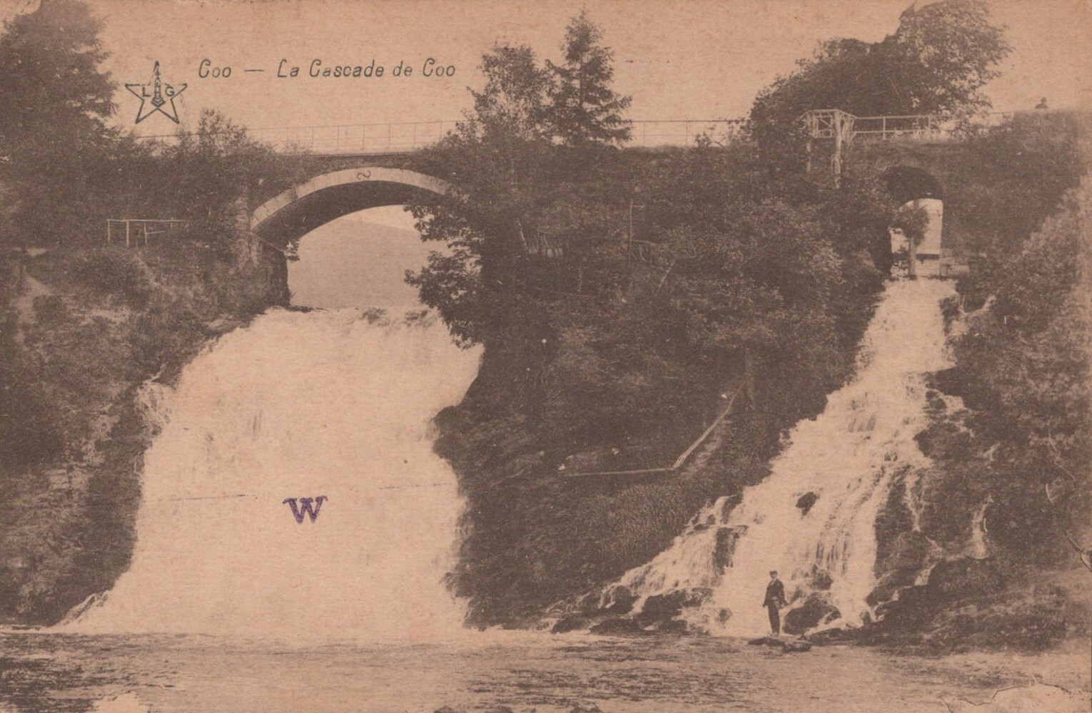 BELGIUM COO WATERFALL Province of Liège Postcard CPA #PAD143.U | eBay