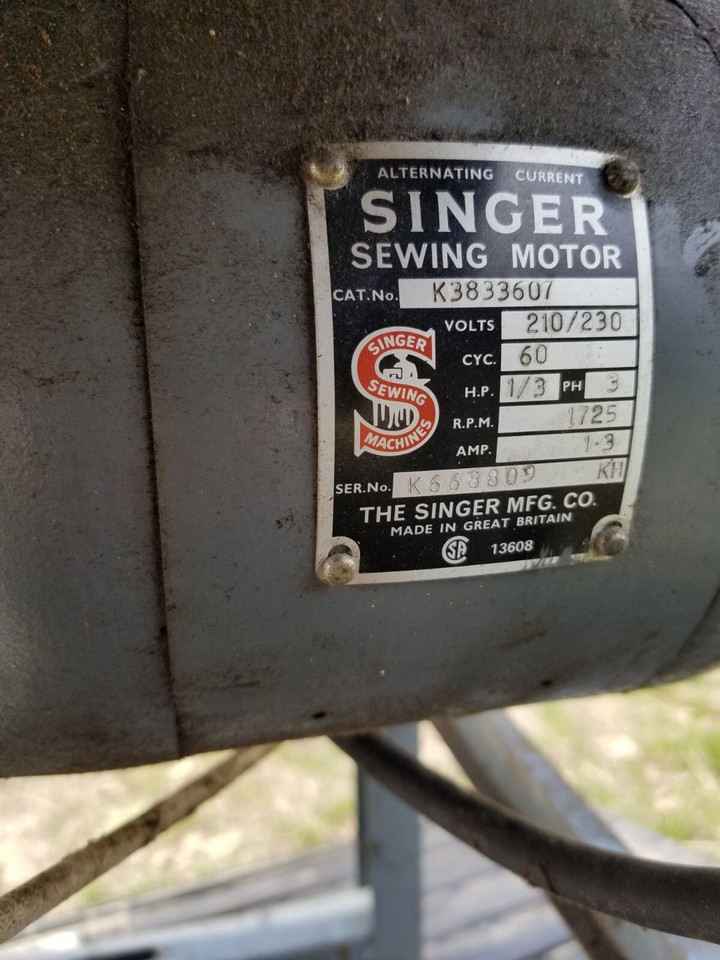 Vintage Rare Industrial Singer Sewing Tacker Machine 269-w141 | eBay