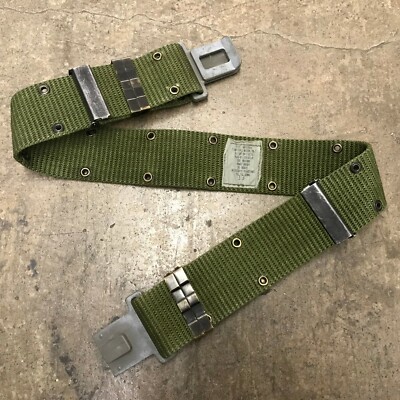 US Military ALICE LC-2 Pistol Webbing Belt Size Medium Individual ...