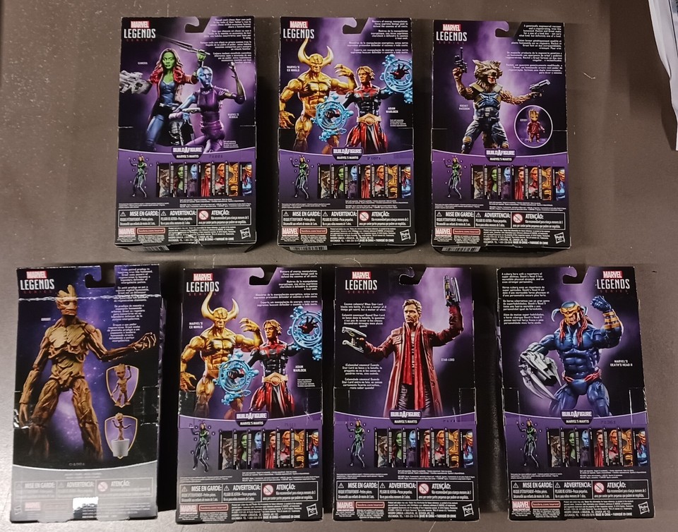 Marvel Legends Mantis BAF 7 Figures Groot Evolution Exclusive Missing ...