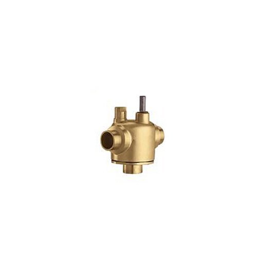 Caleffi Z307433 3-Way Diverting Brass Valve Body 1/2 Inch Sweat ...