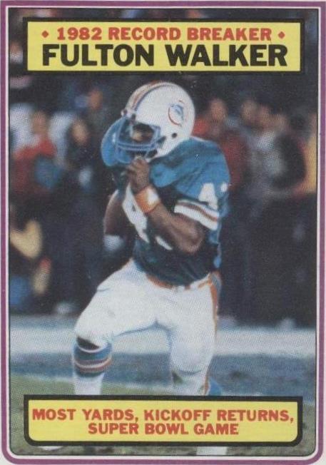 1983 Topps Fulton Walker #9 for sale | eBay