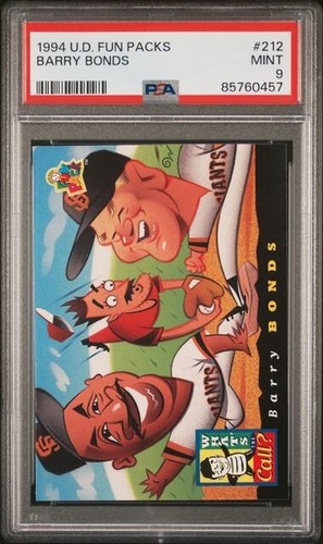 1994 Upper Deck Fun Pack - Barry Bonds #212 for sale online | eBay