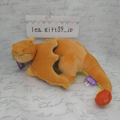 Pokemon Charizard Sleeping Friend Plush Toy S Size TAKARA TOMY Stuffed ...