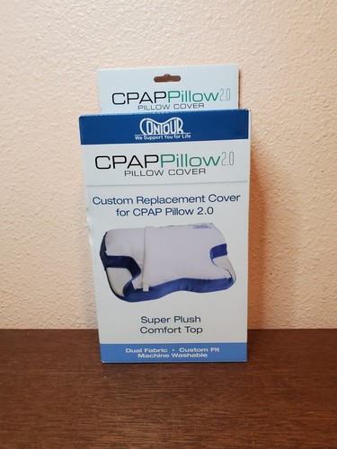 Contour CPAP Pillow 2.0 Super Plush Machine Washable Replacement Cover ...