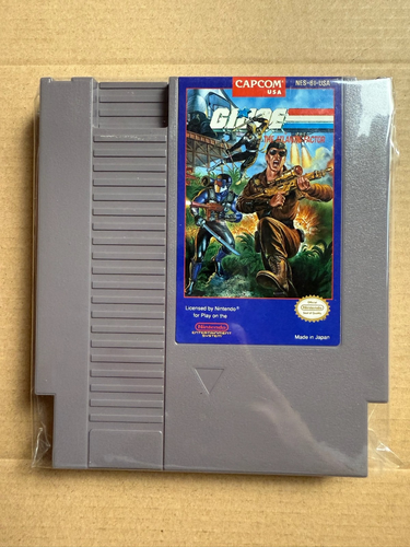 G.I. Joe: The Atlantis Factor NES Capcom Cartridge Nintendo Tested ...