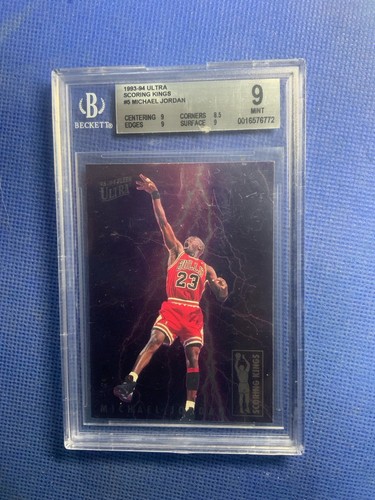 1993-94 Ultra Scoring Kings MICHAEL JORDAN #5 BGS 9 MINT | eBay