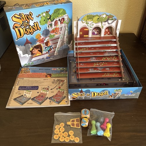 Save the Dragon Board Game, Blue Orange Brand, 100% Complete Ages 5+ | eBay