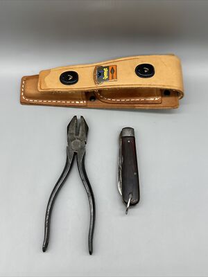 US Army Signal Corps Lineman Tool Set Kingston Pocket Knife TL-13A ...