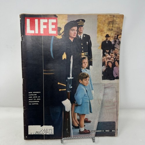 Life Magazine Set 4 Issues - Dec 6,1963 Special Report 1975 Aug 8 1969 ...