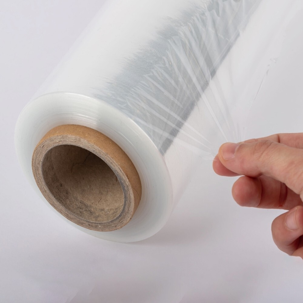 6 Rolls Pallet Wrap Clear Shrink Wrapping Roll Cling Film 400 mm x 250 ...