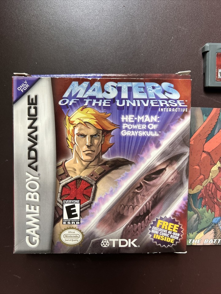 Masters of the Universe -He-Man (Game Boy Advance GBA Nintendo 2002 ...