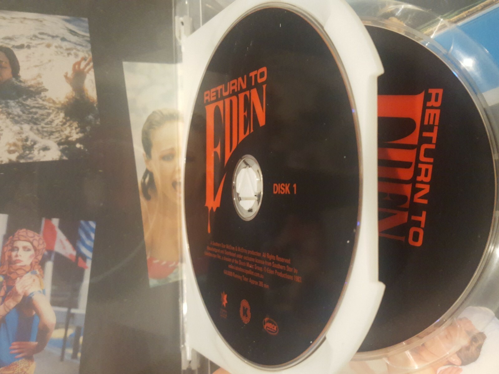 RETURN TO EDEN DVD AUSTRALIAN 1983 CULT TV ENTIRE MINI-SERIES REBECCA ...