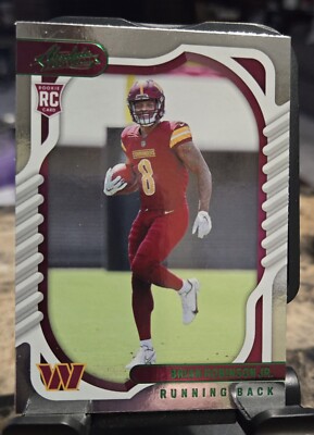 Brian Robinson Jr. 2022 Absolute Emerald | eBay