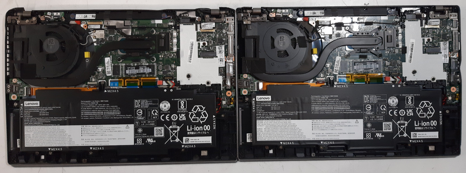 Lot of (2) Lenovo ThinkPad T14s Gen2i Intel i5-1135G7 2.40GHz 16GB RAM ...