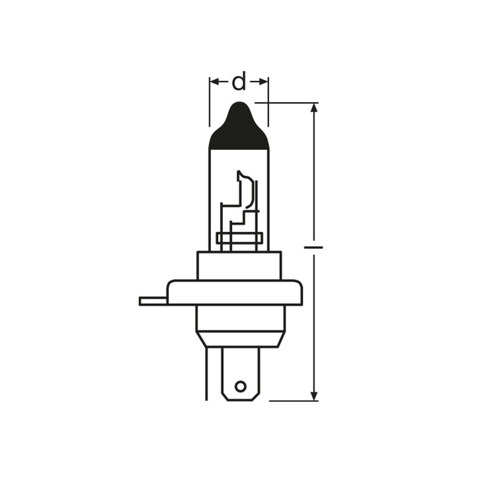 Fits BMW 2002 E6 55w Clear Xenon HID High/Low Beam Headlight Headlamp ...