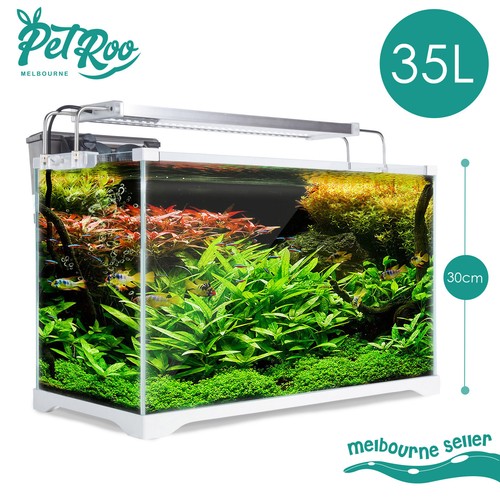 Dynamic Power Aquarium Fish Tank 39L Starfire Glass | eBay