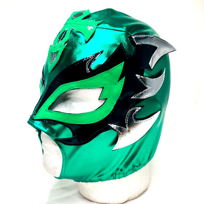 Rey Fenix Kids Luchador Costume Mask King Phoenix Pullover Green Black ...
