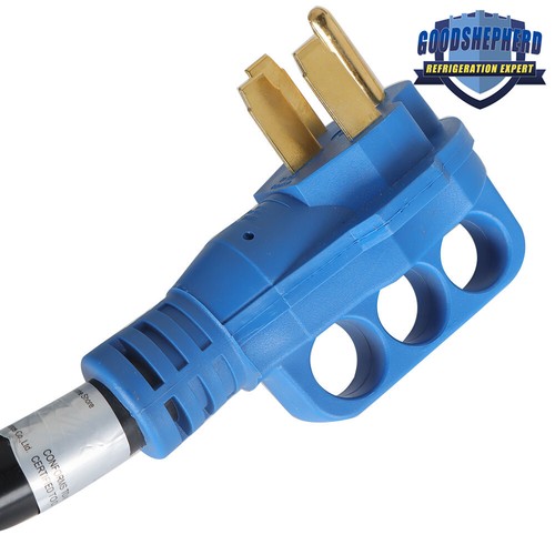 50Amp 4 Prong 25-30FT 125/250V Generator Cord and Pre-Drilled Power ...
